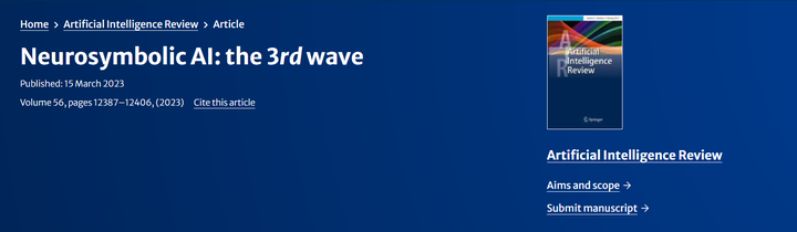 Neurosymbolic AI: the 3rd wave (2023) 论文翻译 - 知乎