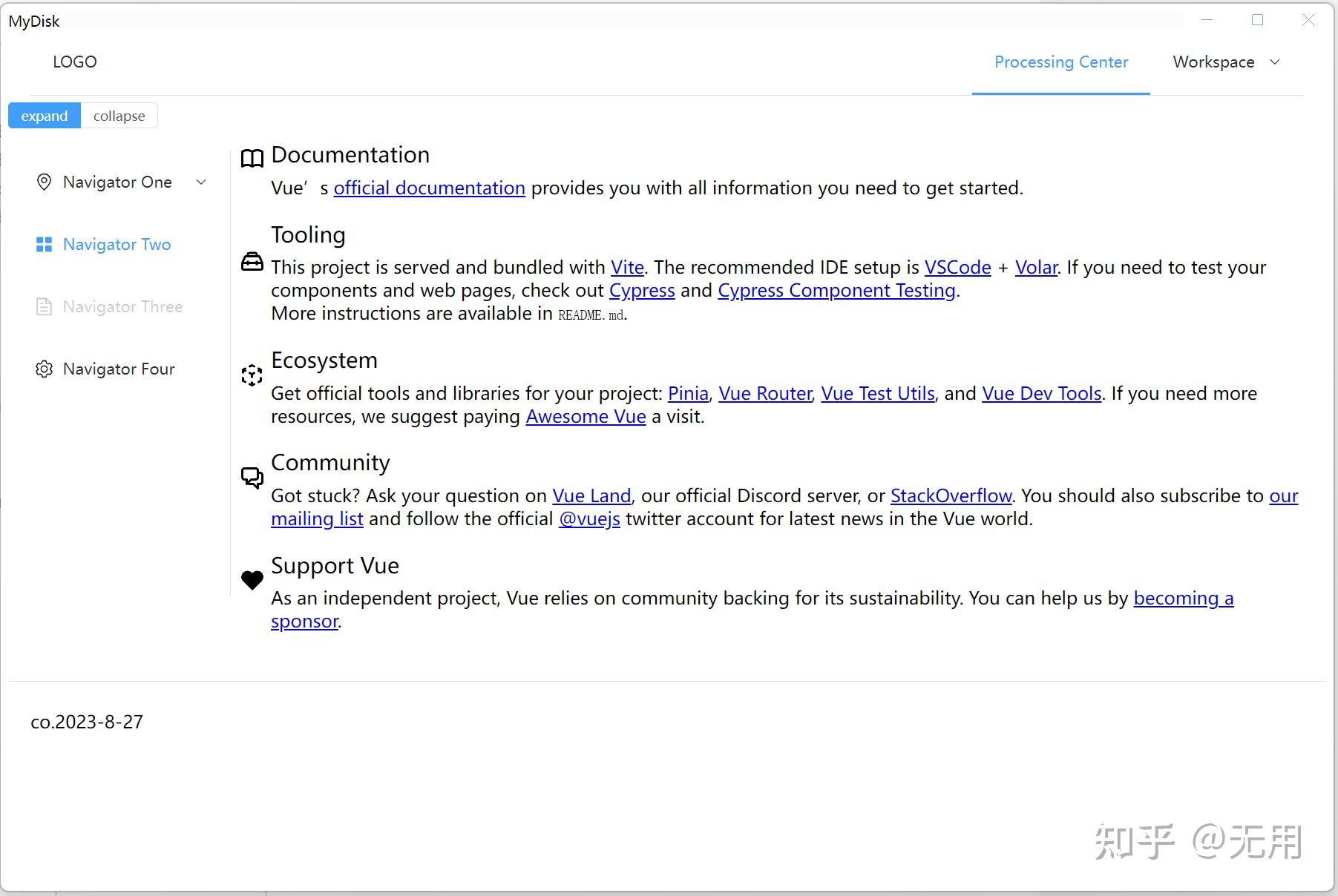 四、electron：主页布局与无边框窗口 - 知乎