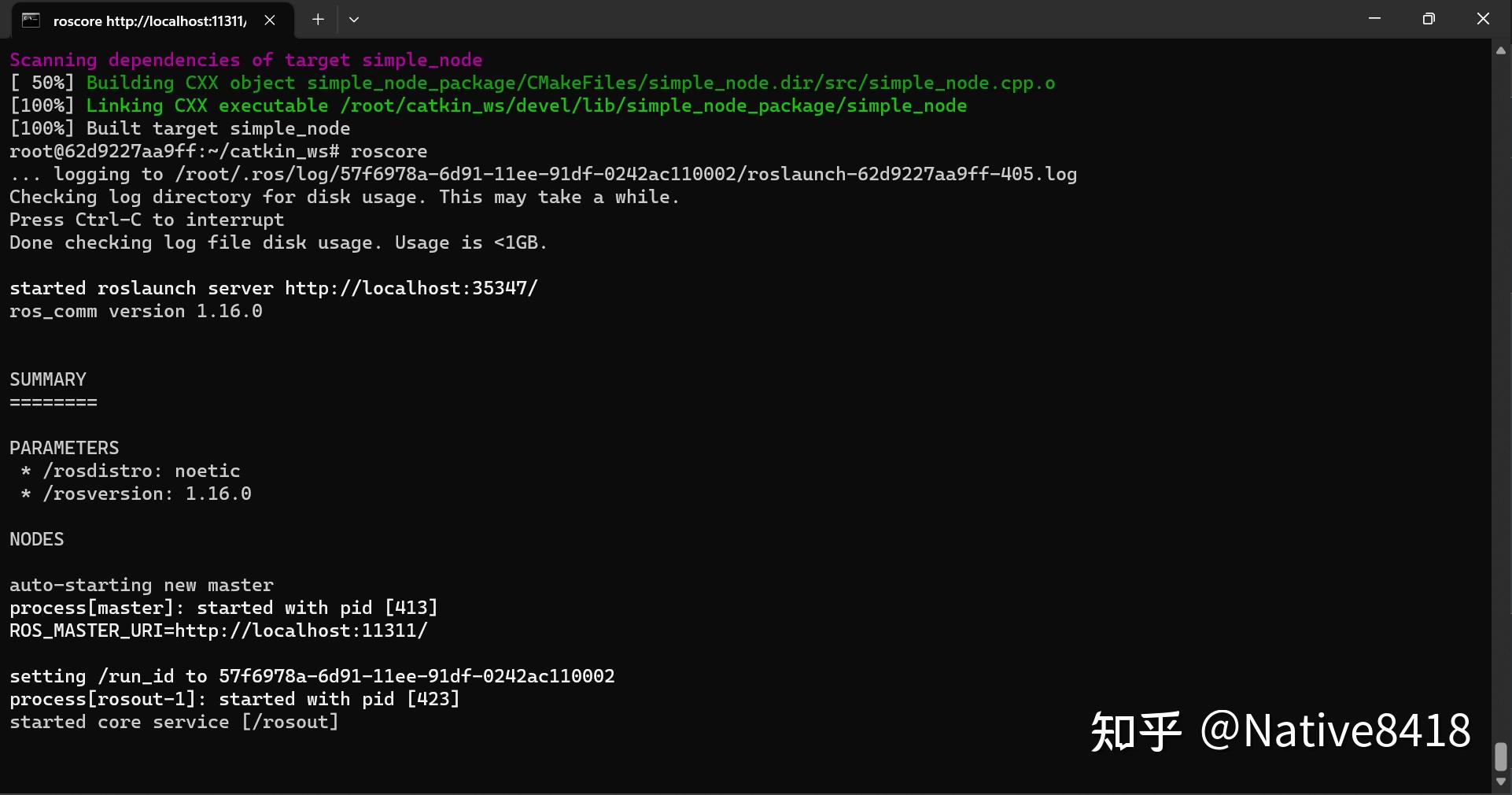 一小时实践入门 ROS—机器人操作系统 - 知乎