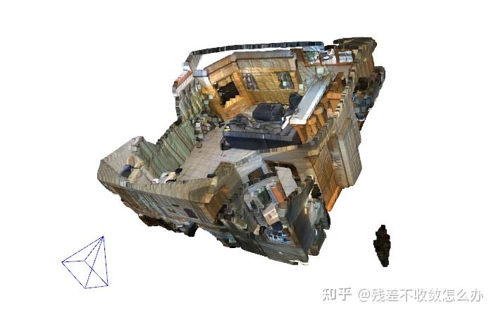 磕岩日记 | python 使用open3d可视化相机位置/视锥 - 知乎