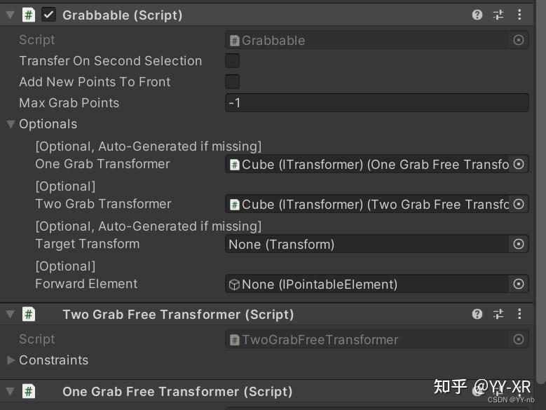 Unity Meta Quest 一体机开发（七）：配置玩家 Hand Grab 功能 - 知乎
