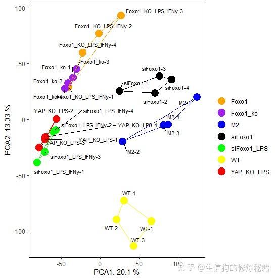 R语言—画带基因名标签的PCA主成分分析图 - 知乎