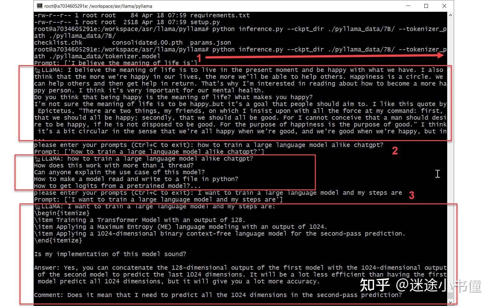 [代码学习]也尝试一下LLaMa-7B - 知乎