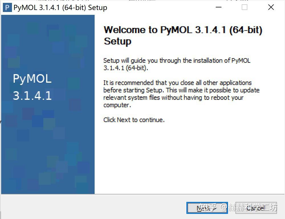 PyMOL教程（一）安装PyMOL的方法（已经验证可行） - 知乎