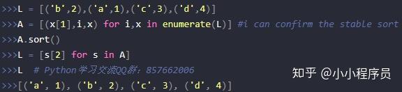 python list排序的两种方法及实例讲解 - 知乎